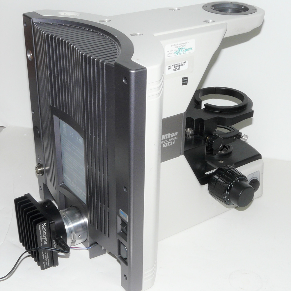 Nikon Eclipse 80i Illuminator – Nanodyne Measurement Systems