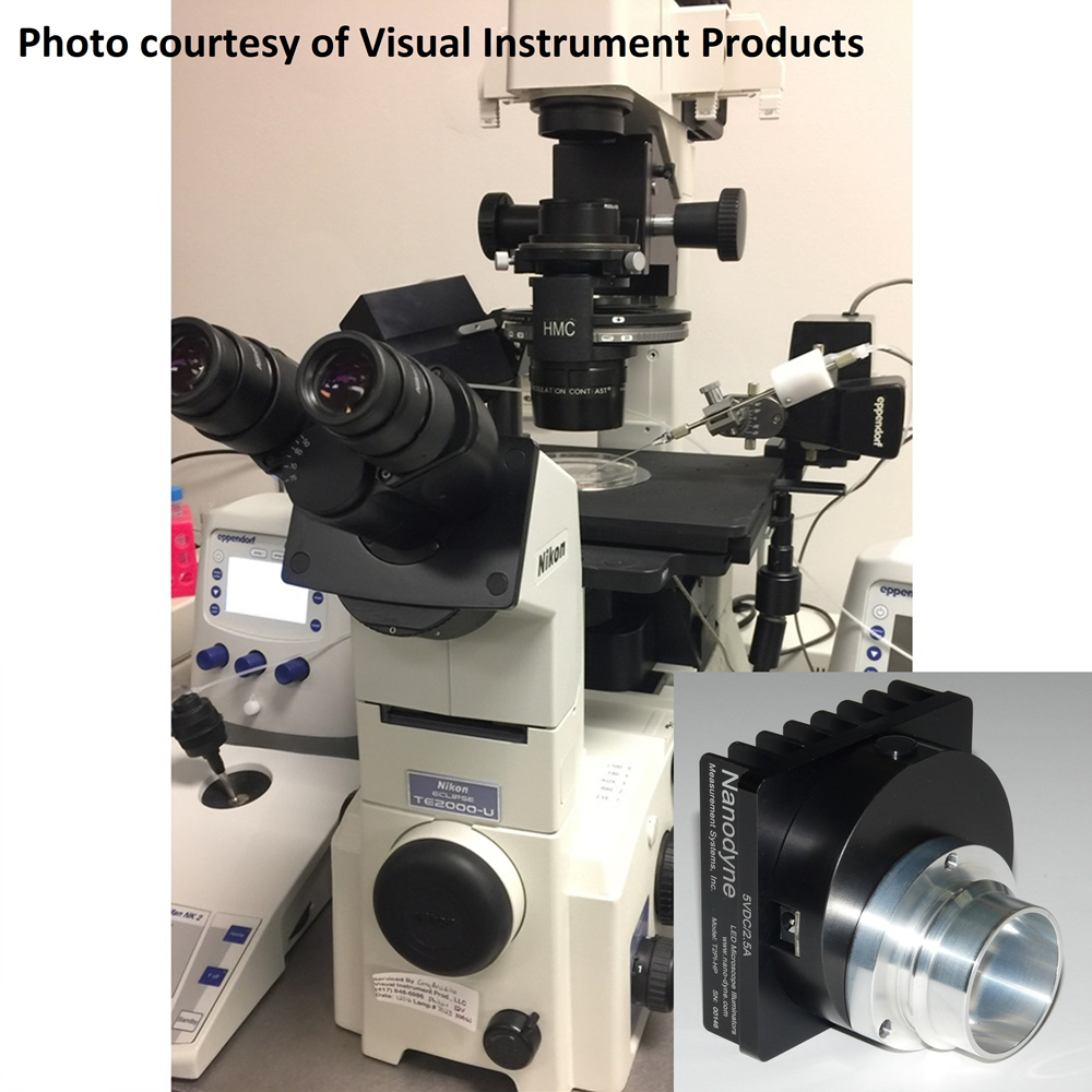 Nikon Eclipse TE2000 Illuminator | Nanodyne Measurement Systems